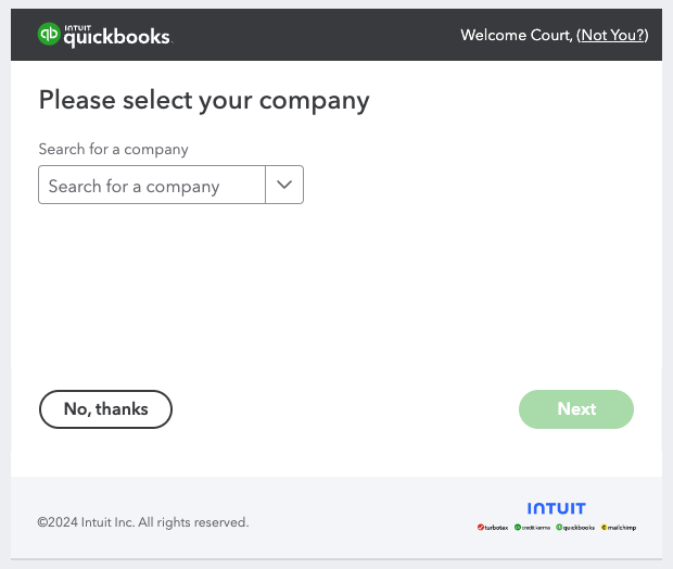 Quickbooks Integration Setup – Quipli