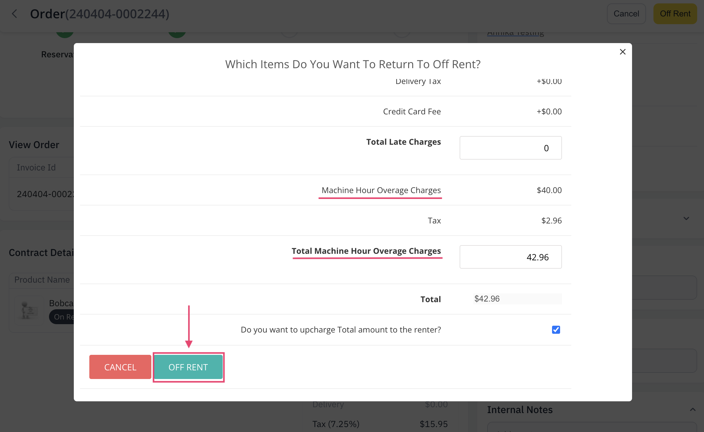 How to Set Up Overage Charges Based on Machine Hours Used – Quipli