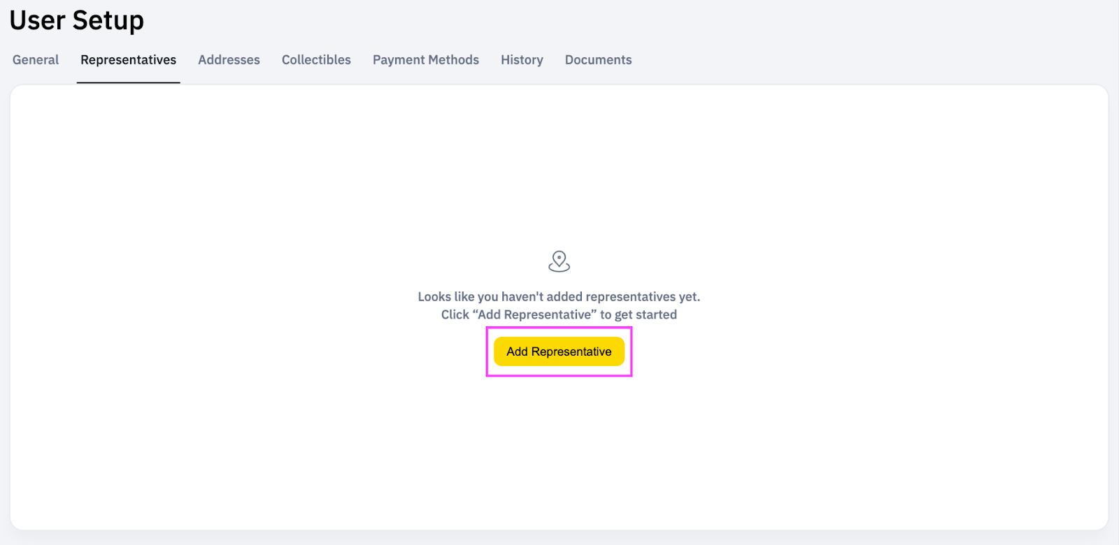 Adding Company Representatives and Assigning Roles to Company User Accounts – Quipli