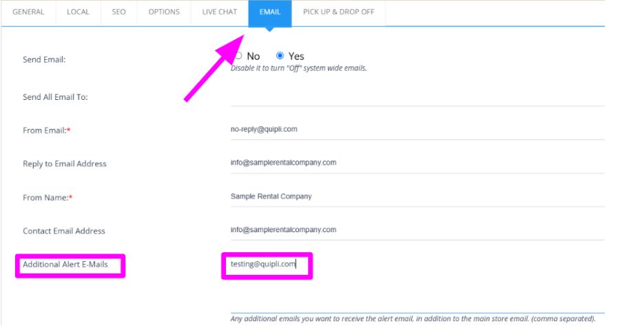 How to Edit Email Addresses That Get Notifications – Quipli